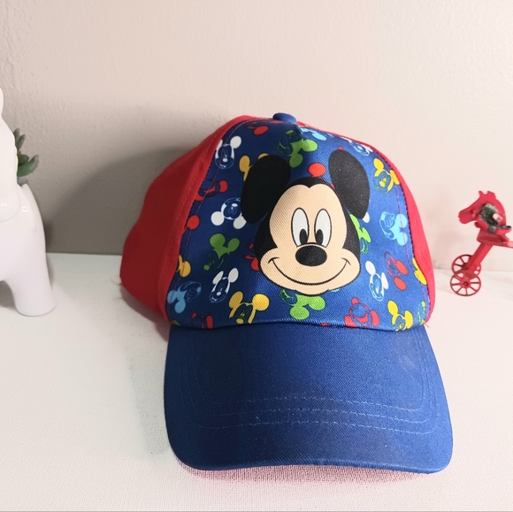 Disney | Accessories | Childs Junior Mickey Mouse Baseball Cap Color ...